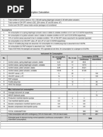 Instrument Air Sizing | PDF | Steady State | Valve