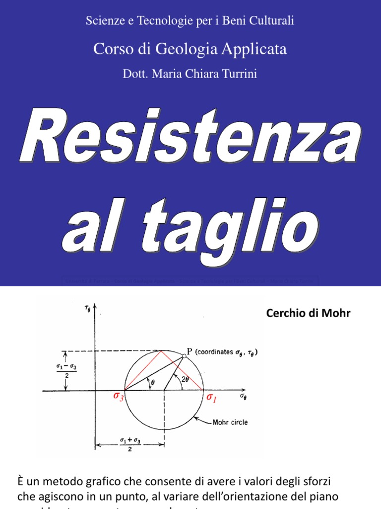 E - Resistenza Al Taglio | PDF