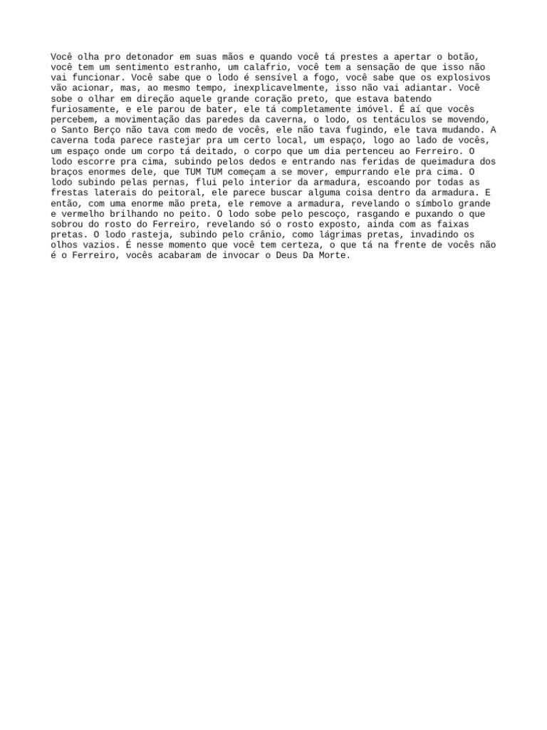 Cellbit Deus Da Morte | PDF