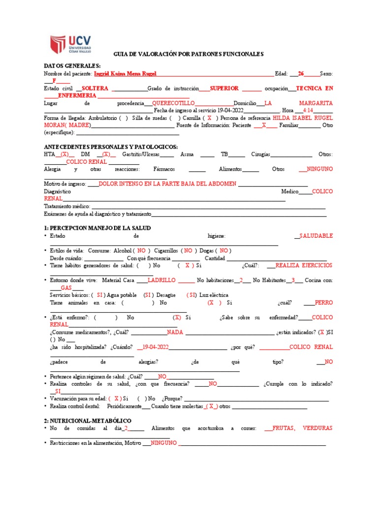 Guia de Valoración Ingrid Mena | PDF | Tos | Ciencias de la Salud
