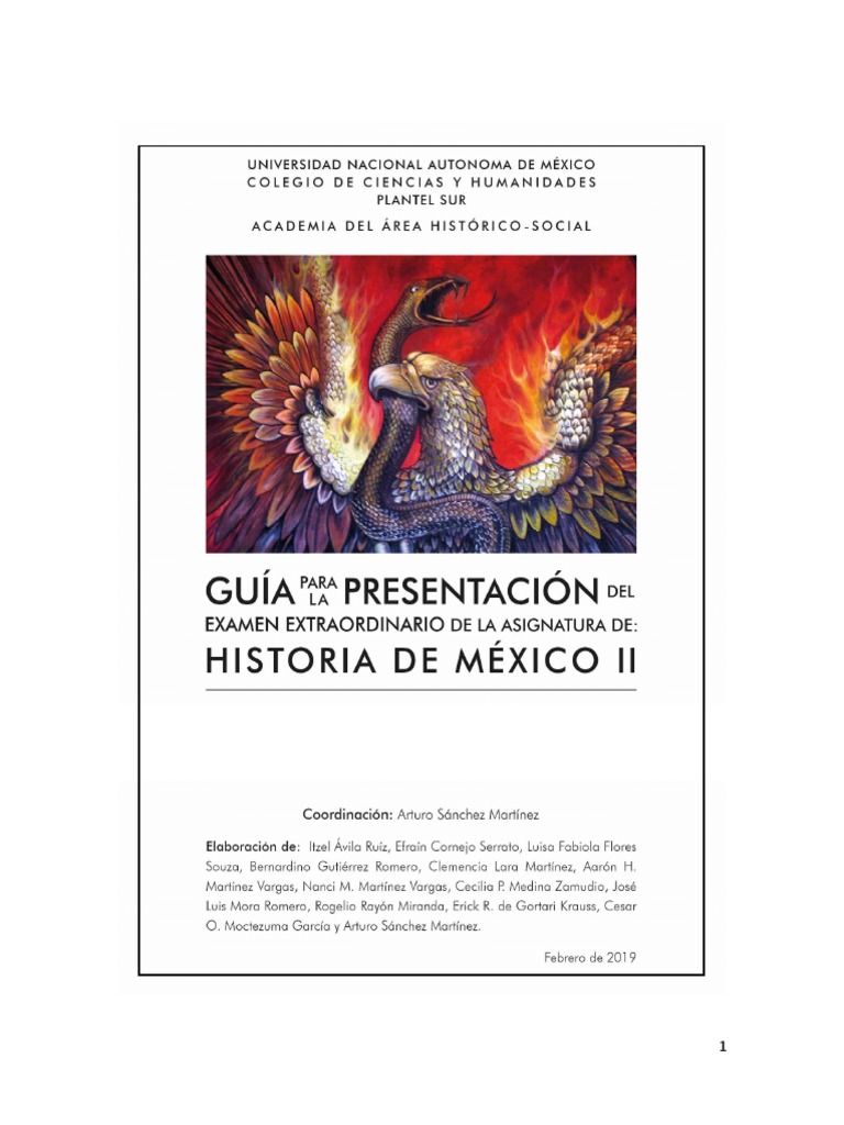 Hist Mex II Act | PDF | revolución mejicana | México