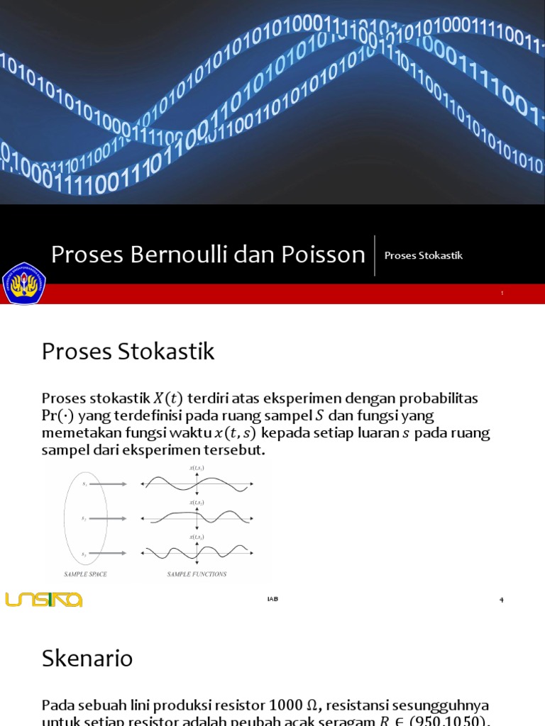 Proses Bernoulli Dan Poisson | PDF