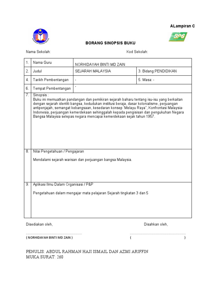 Sinopsis Baca Buku Ladap | PDF