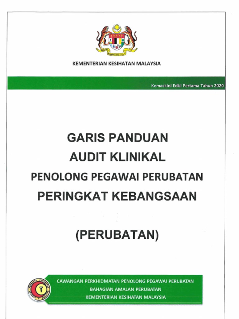 Garis Panduan Audit Klinikal PPP | PDF