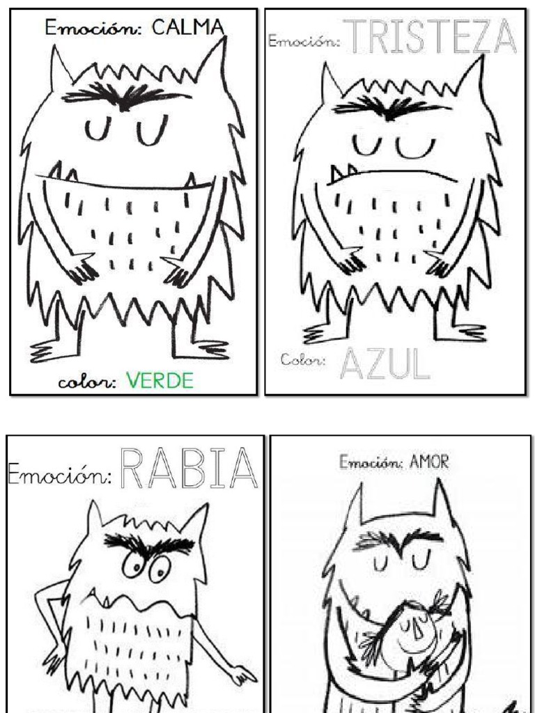 El Mostruo de Colores | PDF