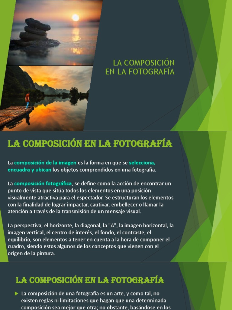 Reglas de Composición Fotográfica | PDF | Composición (artes visuales ...