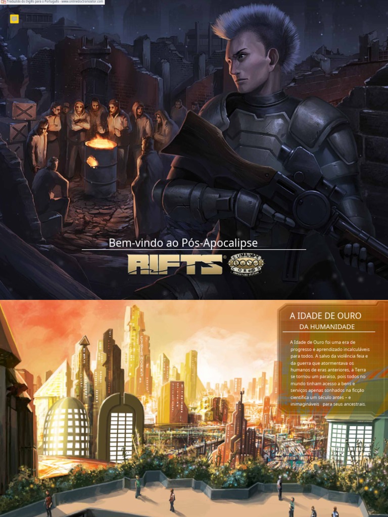 SWADE RIFTS Welcome To The Post Apocalypse - En.pt | PDF | Humano | Terra