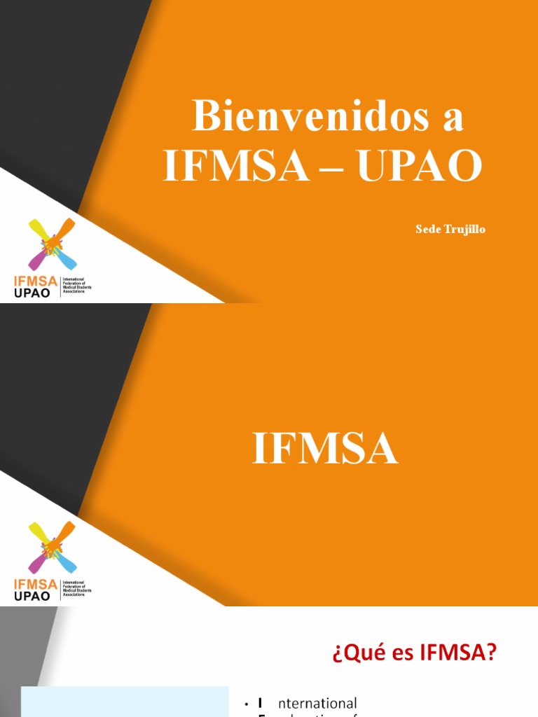IFMSA-UPAO: Crecimiento y Logros | PDF | Medicina | Ciencias de la Salud