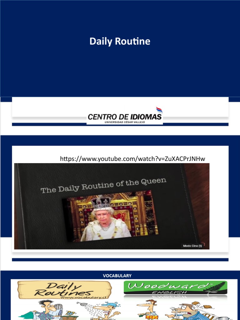 UNIT 3 Daily Routine | PDF | Lunch | Dinner