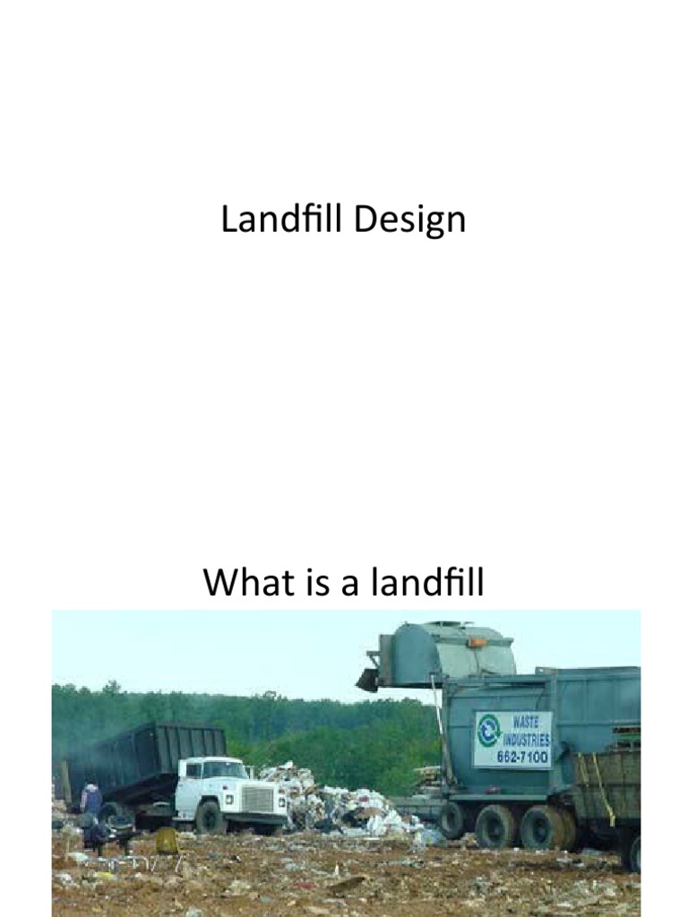 Landfill Design | Download Free PDF | Landfill | Waste Management