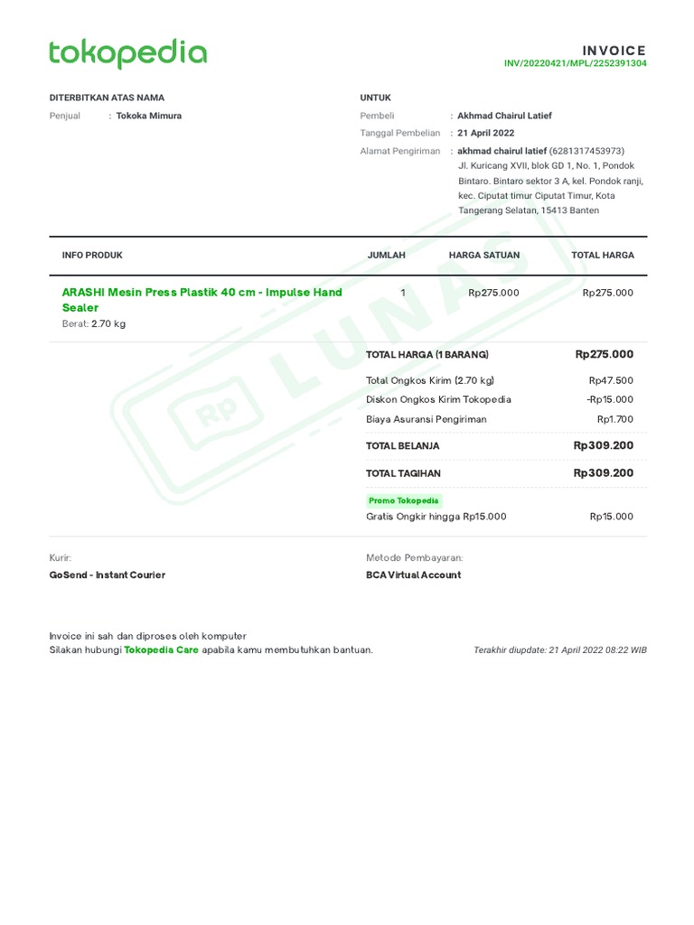 Hand Sealer Manual | PDF