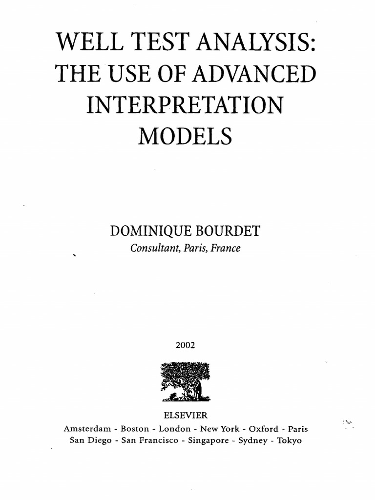 Well Test Analysis Bourdet | PDF | Petroleum Reservoir | Fluid Dynamics