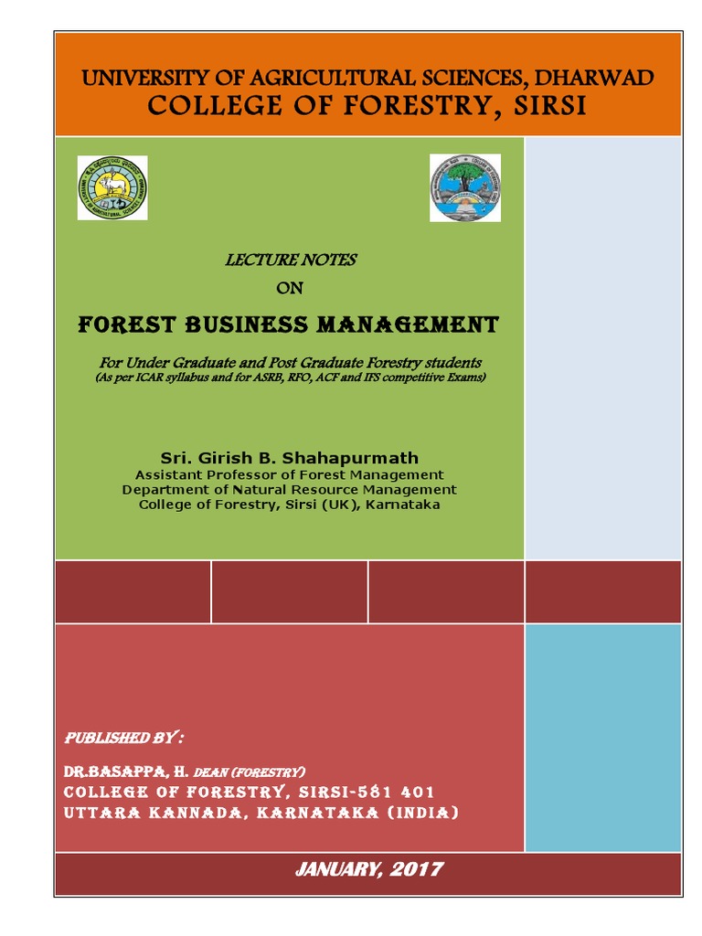 Book Forest Business Management By Girish Pdf Agriculture Farms