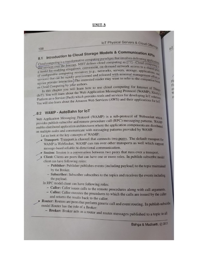 UNIT-3-IOT Notes | PDF | Internet Of Things | Authentication