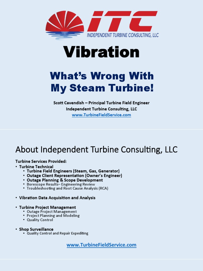 Understanding Steam Turbine Vibration: A Guide to Diagnosing and ...