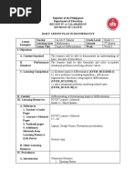 7E Lesson Plan in Mathematics 9: M9Ge-Iiif-1 | PDF | Lesson Plan | Learning
