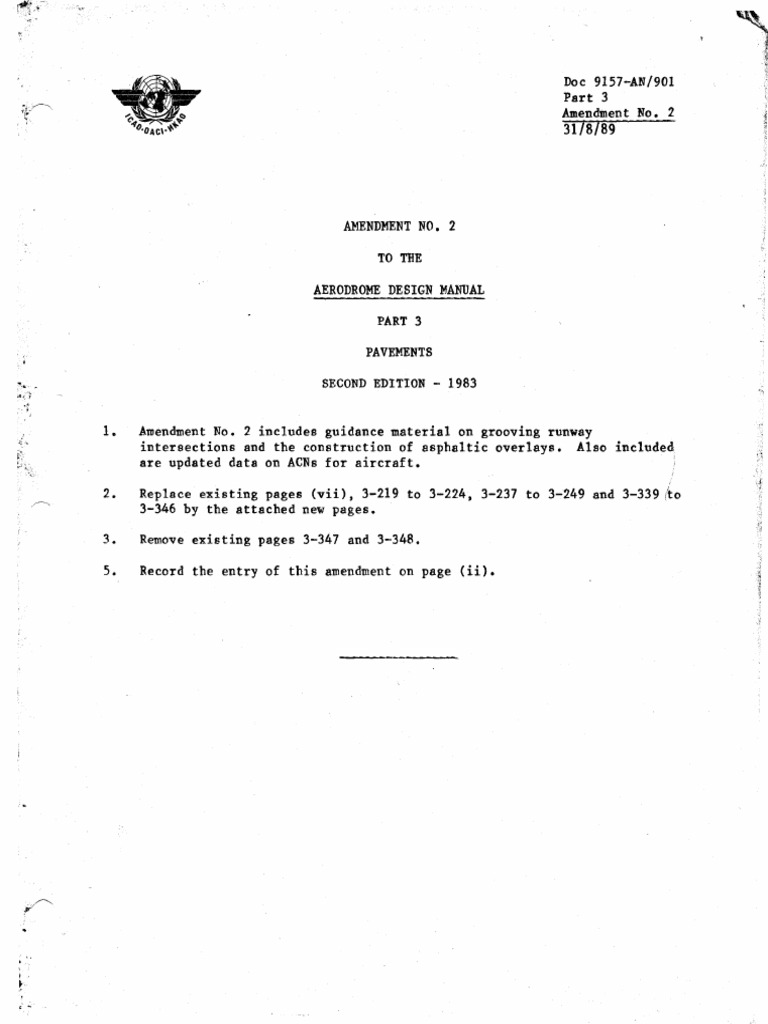 ICAO Pavement Design | PDF