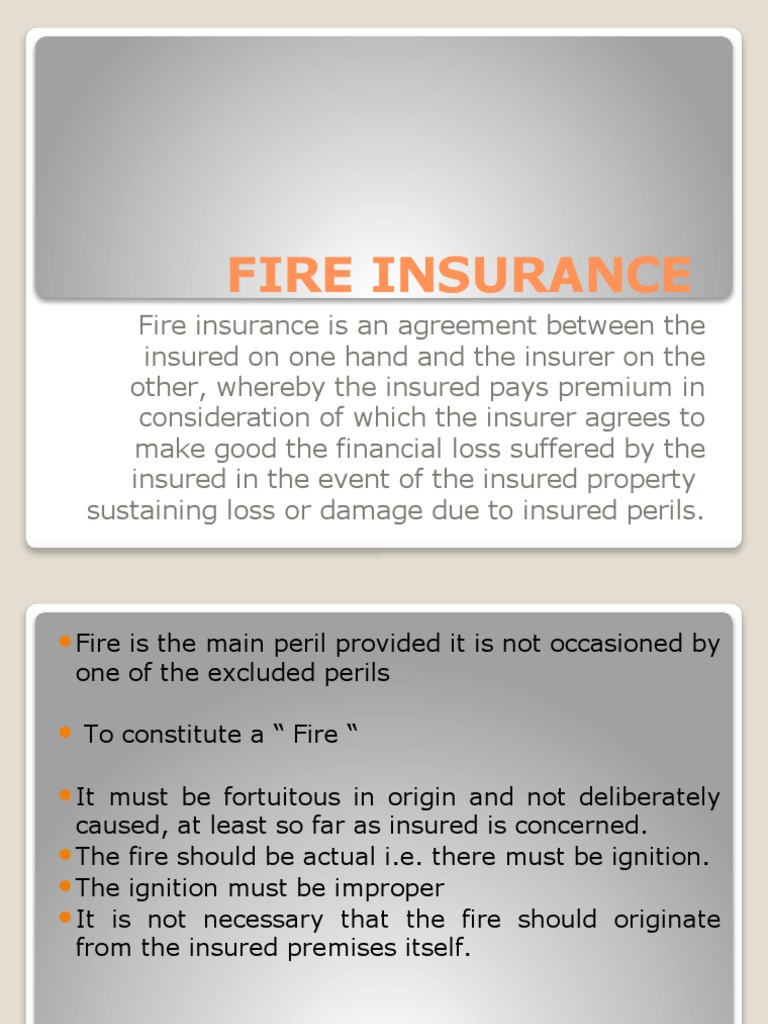 Fire Insurance | PDF | Science & Mathematics