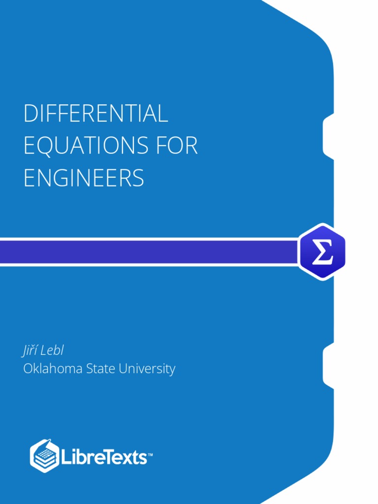 Differential Equations For Engineers - LibreTexts | PDF | Fourier ...