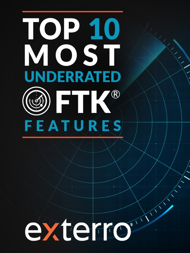 Top 10 FTK Features WP Final | PDF | Windows Registry | Microsoft Windows