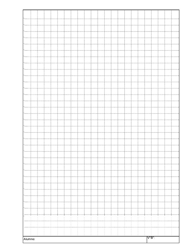 Hoja A4 Con Grilla | PDF