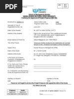 IGNOU MMPP-001 Project Proposal Form | PDF