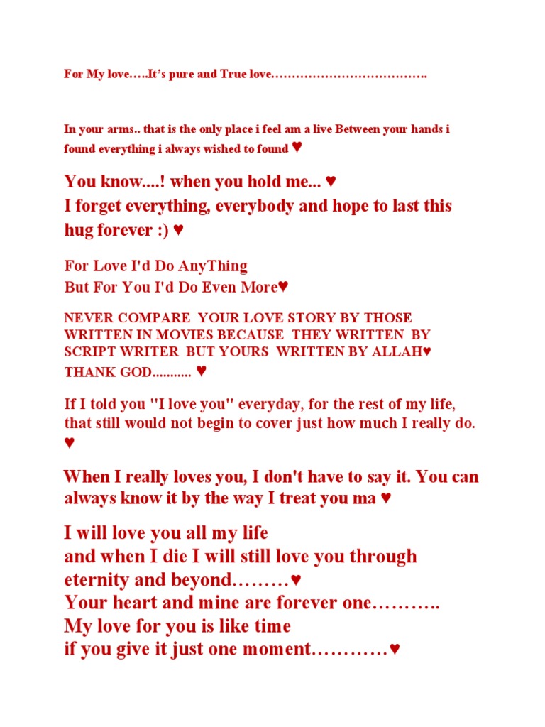 Pure Love.. | PDF