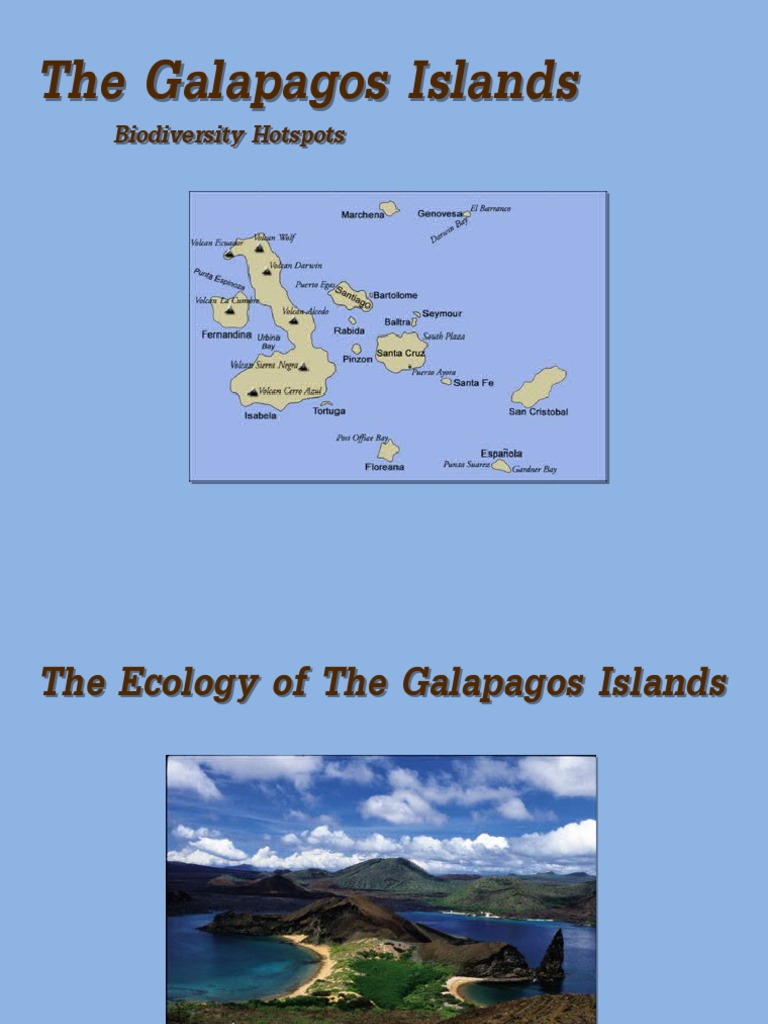 Biodiversity in The Galapagos Islands | PDF | Galápagos Islands | El Niño