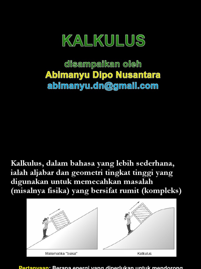 Kalkulus | PDF