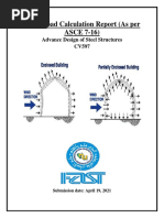 Wind Load Calculation As Per ASCE 7-16 | PDF | Pressure | Wound