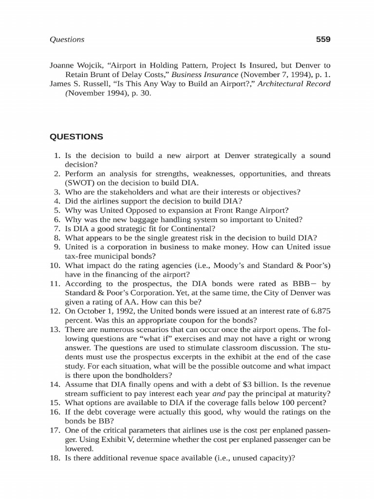 DIA Questions | PDF