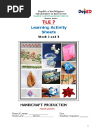 A Detailed Lesson Plan in Tle 2 | PDF | Recycling | Lesson Plan