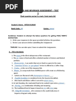 Kitchen Order Ticket (KOT) Overview | PDF | Waiting Staff | Restaurants