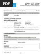 Pt. Semen Tonasa Material Safety Data Sheet For Clinker | PDF | Water | Occupational Safety And ...