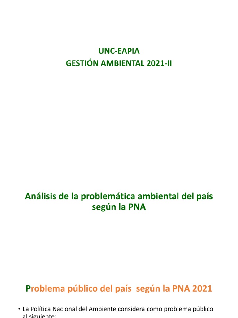 Analisis de La Problematica Ambiental | PDF | Contaminación | Inundar