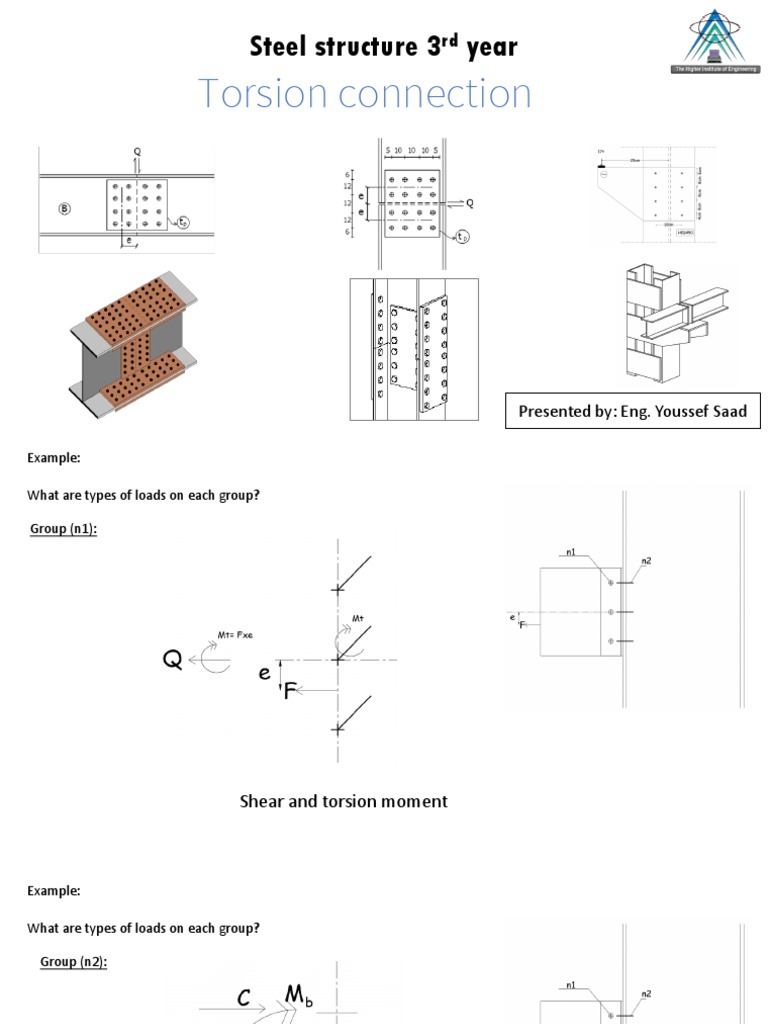 05-Torsion Connection Eng - Youssef Saad | PDF