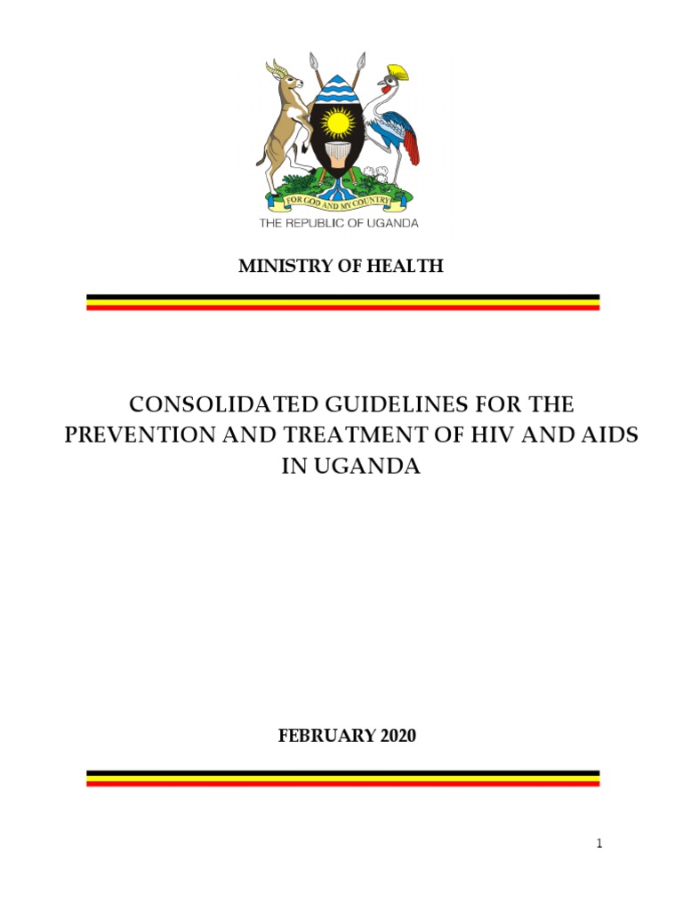 Consolidated HIV Guidelines 2020 | PDF | Hiv/Aids | Management Of Hiv/Aids