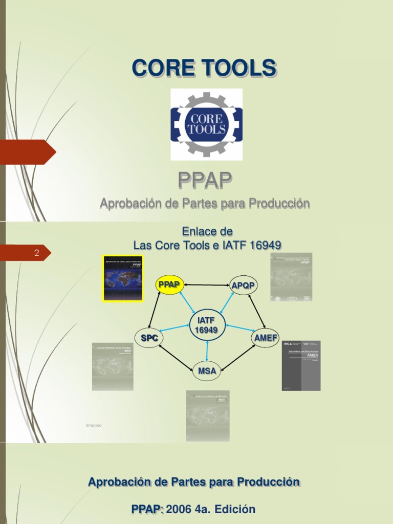 Curso PPAP | PDF | Diseño | Planificación