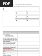 05 Chemical Storage Checklist | PDF | Prevention | Safety