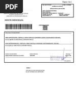 Receta médica de Farmacias Similares | PDF