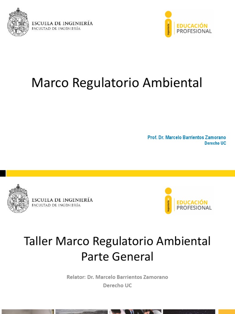 Marco Regulatorio Ambiental | PDF | Semantic Units | Linguistic Typology