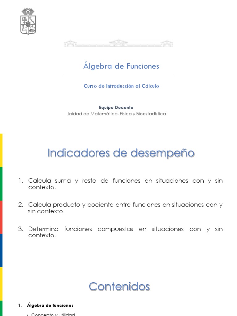 Clase 12. Algebra de Funciones | Descargar gratis PDF | Función ...