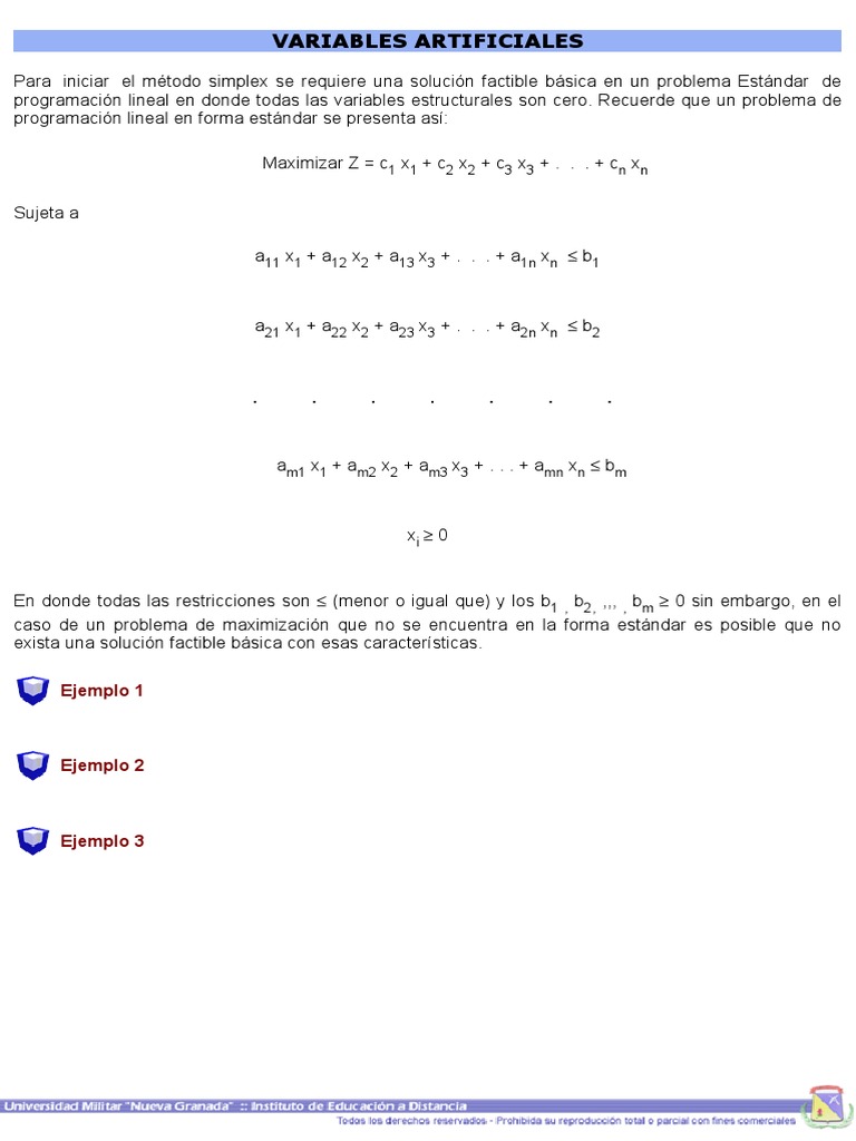 Variables Artificiales | PDF