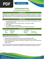 Divosan Forte Ficha Tecnica | PDF | Química | Sustancias químicas