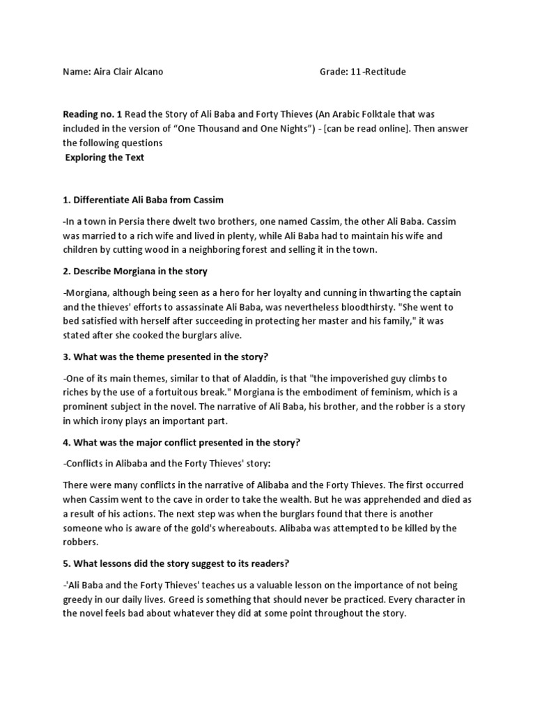 Comprehension Check | PDF