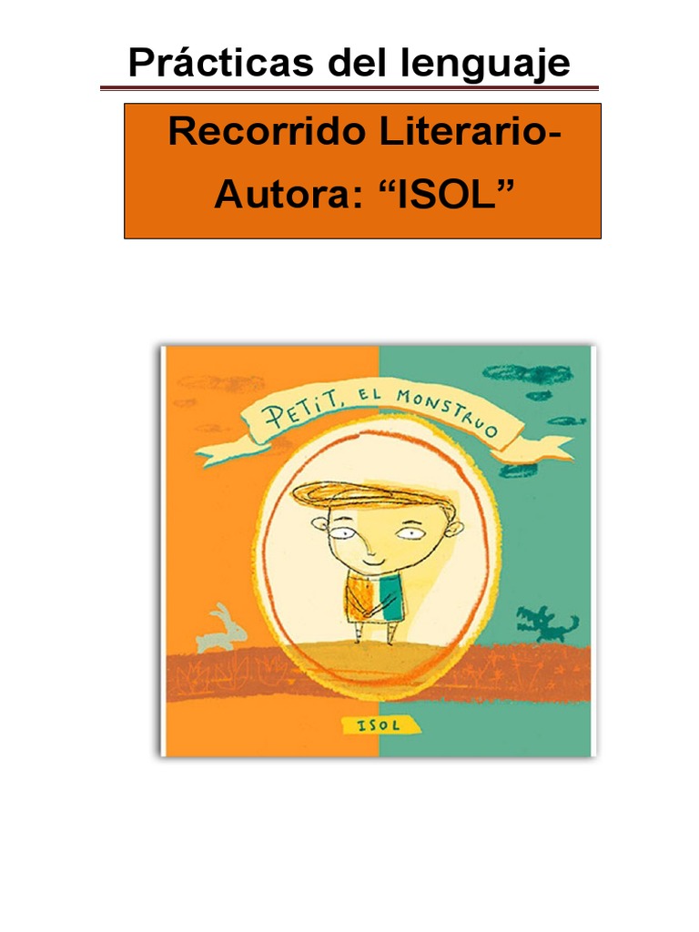 Petit El Monstruo Actividades | PDF