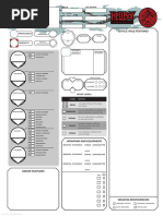 Blade Runner RPG - Character Sheet (OEF) (2022-08-11) | PDF