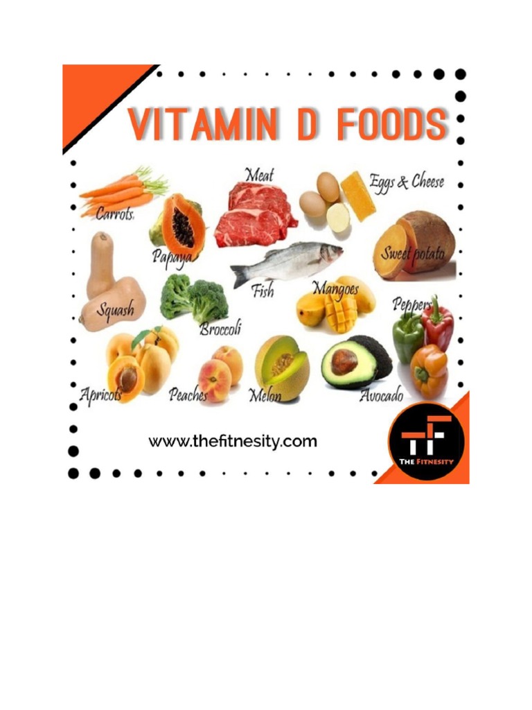 List of Vitamin D Foods | PDF