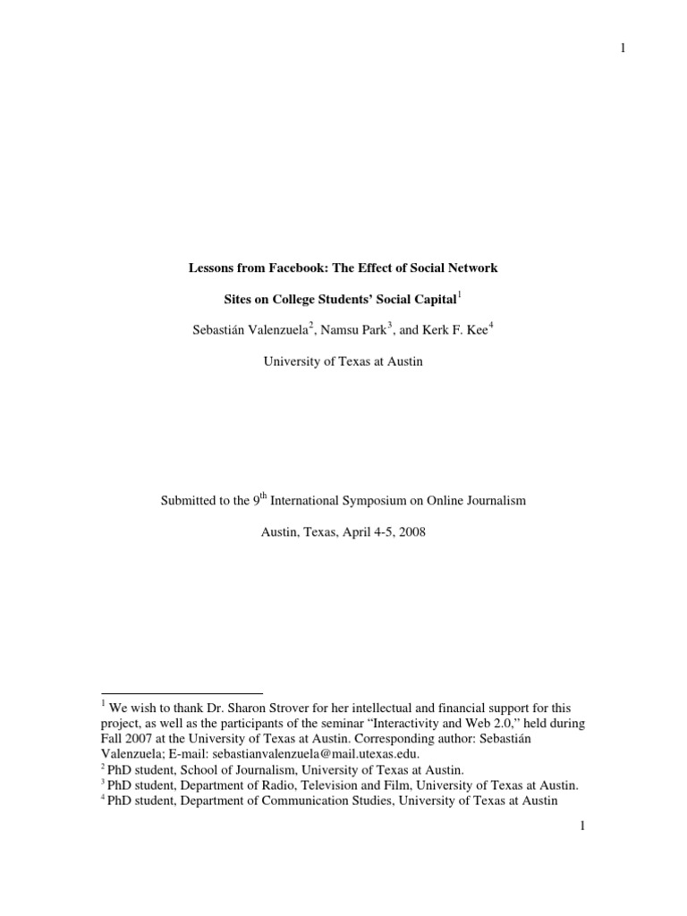 Lessons From Facebook | PDF