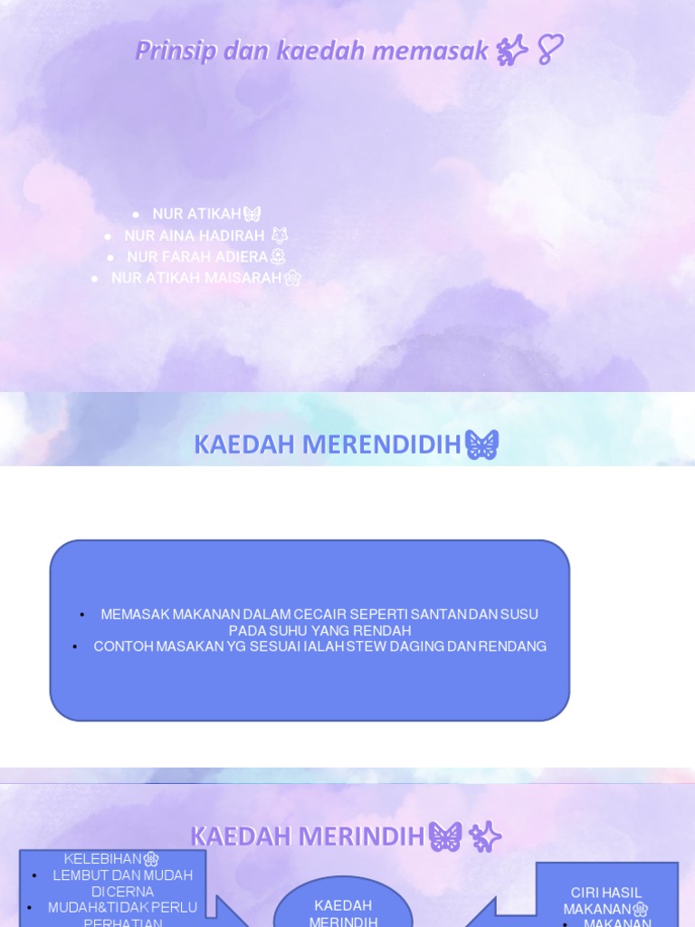 Kaedah Memasak Kumpulan 2 | PDF